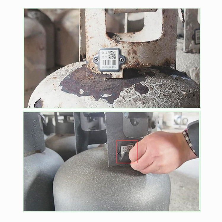 Mobile APP Windows Wireless Base LPG Cylinder Tracking bar code tag ...